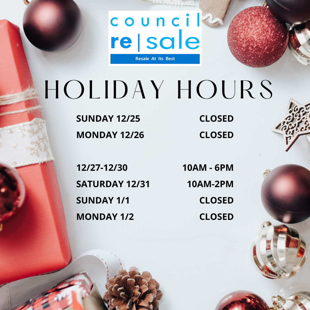 Sales & Events – Council re|sale